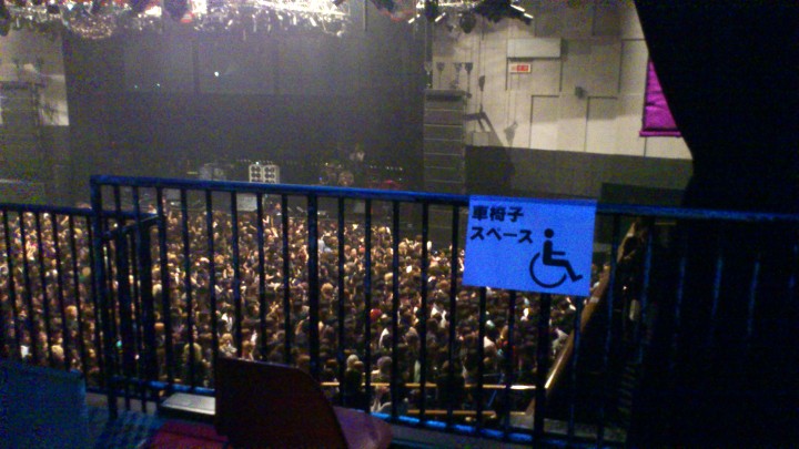 新木場STUDIO COAST ステージの見え方 -- livehis